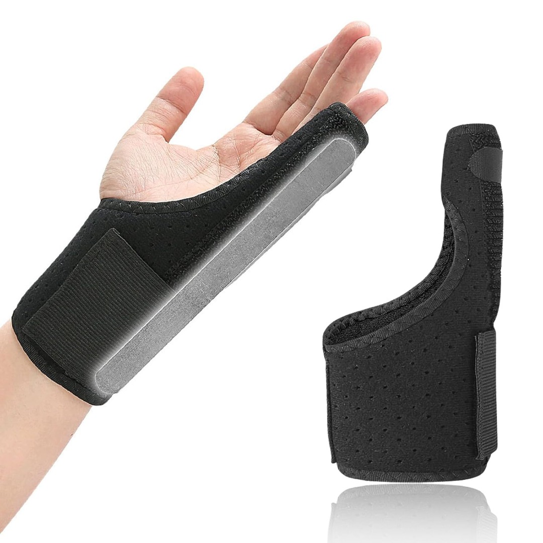 Pinky Splint Finger Support with Fixed Plate Adjustable Wrist Velcro ...