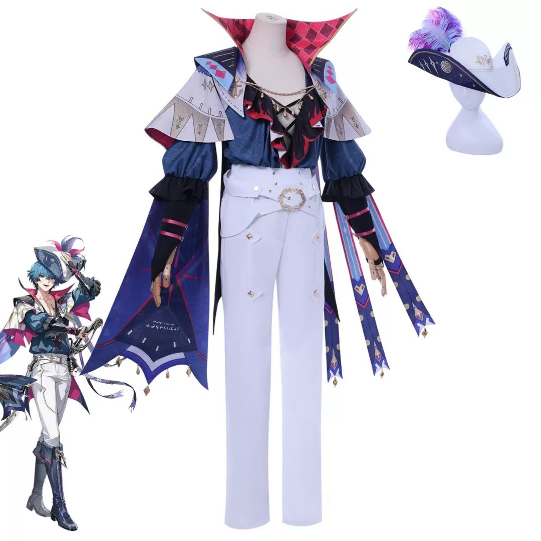 [PO] Brant Wuthering Waves Wuwa Cosplay Costume, Hobbies & Toys, Toys ...