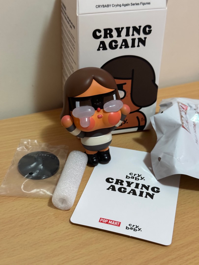 POP MART Crybaby Crying Again - The Robber, Hobbies & Toys, Toys ...