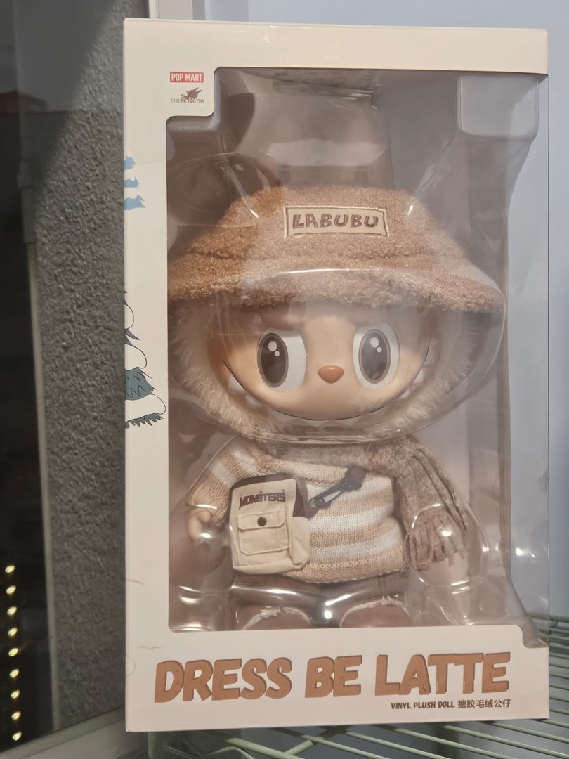 Popmart labubu latte, 興趣及遊戲, 玩具 & 遊戲類 - Carousell