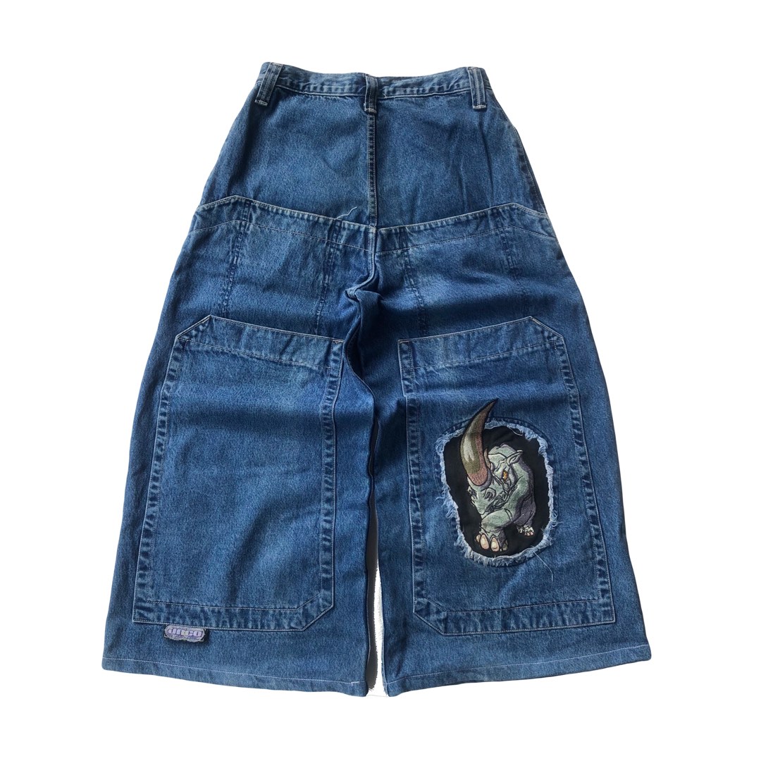 (Rare) JNCO Jeans Y2k Vintage Endangered Species Collection Rhino ...