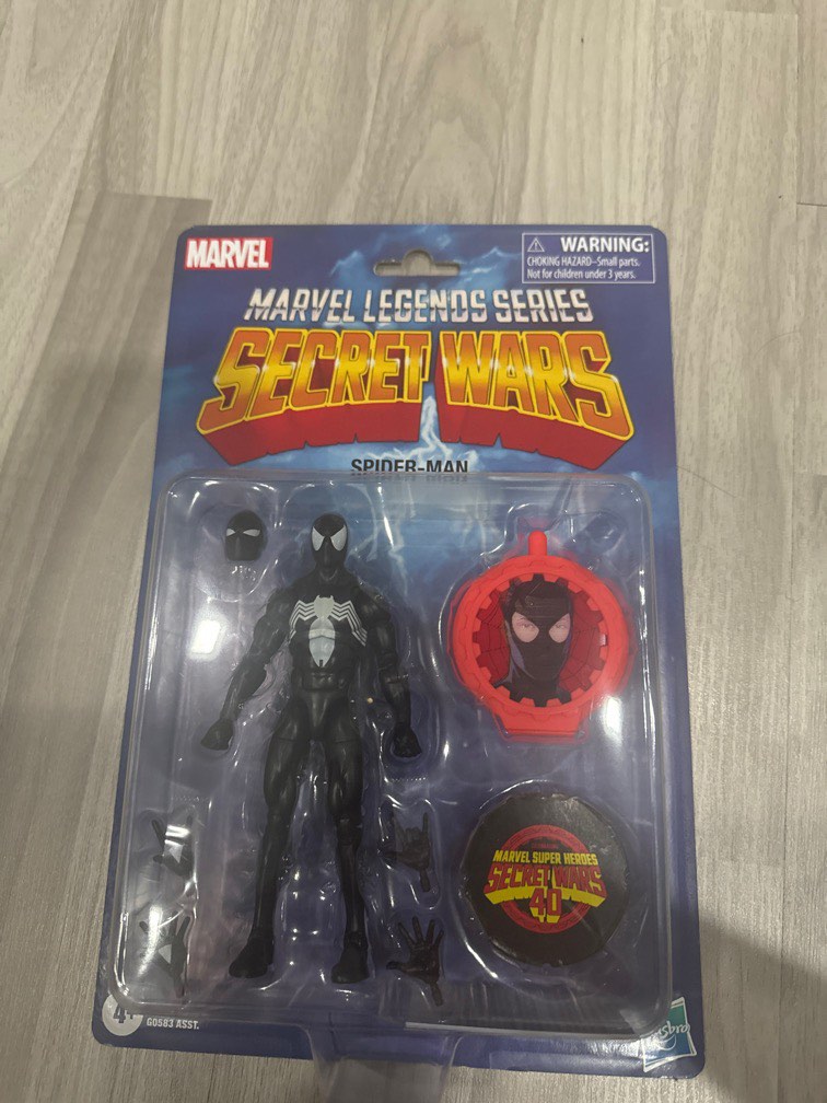 Secret Wars Symbiote spiderman Marvel legends, Hobbies & Toys, Toys ...