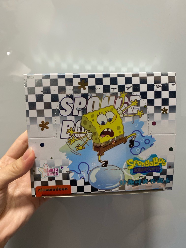 Spongebob booster box packs collectable cards, Hobbies & Toys, Toys ...
