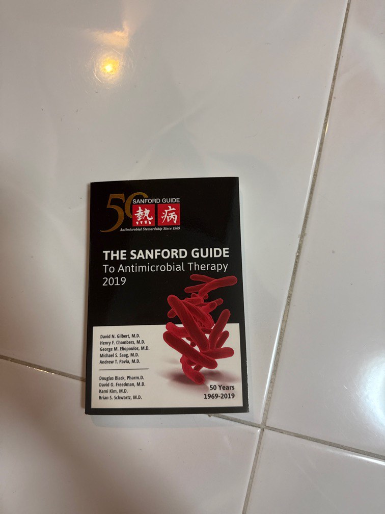 The Sanford Guide to Antimicrobial Therapy, Hobbies & Toys, Books ...