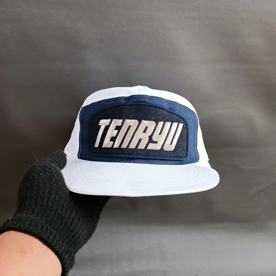 Topi Vintage 5 Panel TENRYU Two Tone, Fesyen Pria, Aksesoris, Topi di Carousell