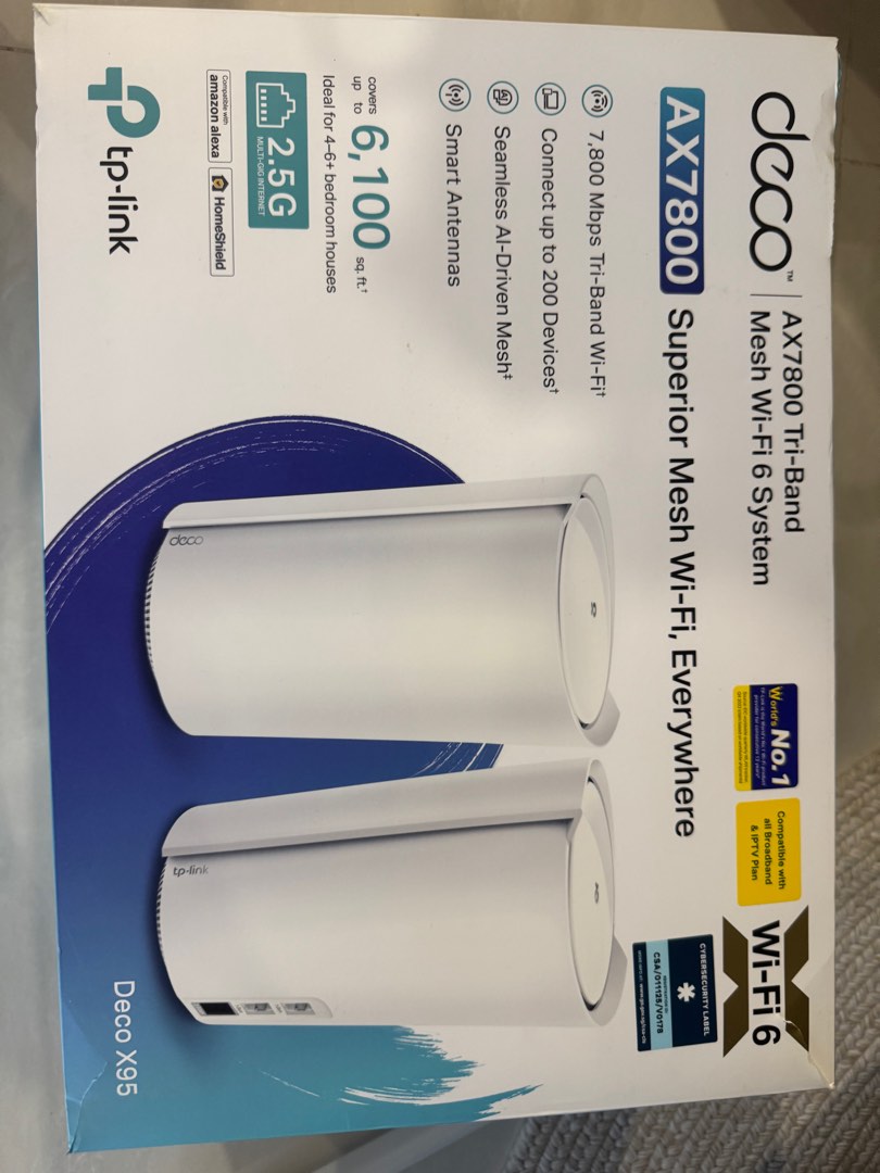 TP Link AX7800, Computers & Tech, Parts & Accessories, Networking on ...