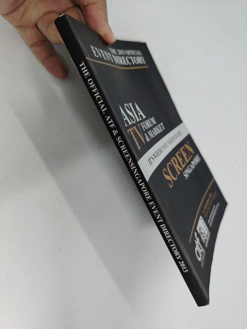 [Used] The Official ATF & Screen Singapore Event Directory 2013 ...