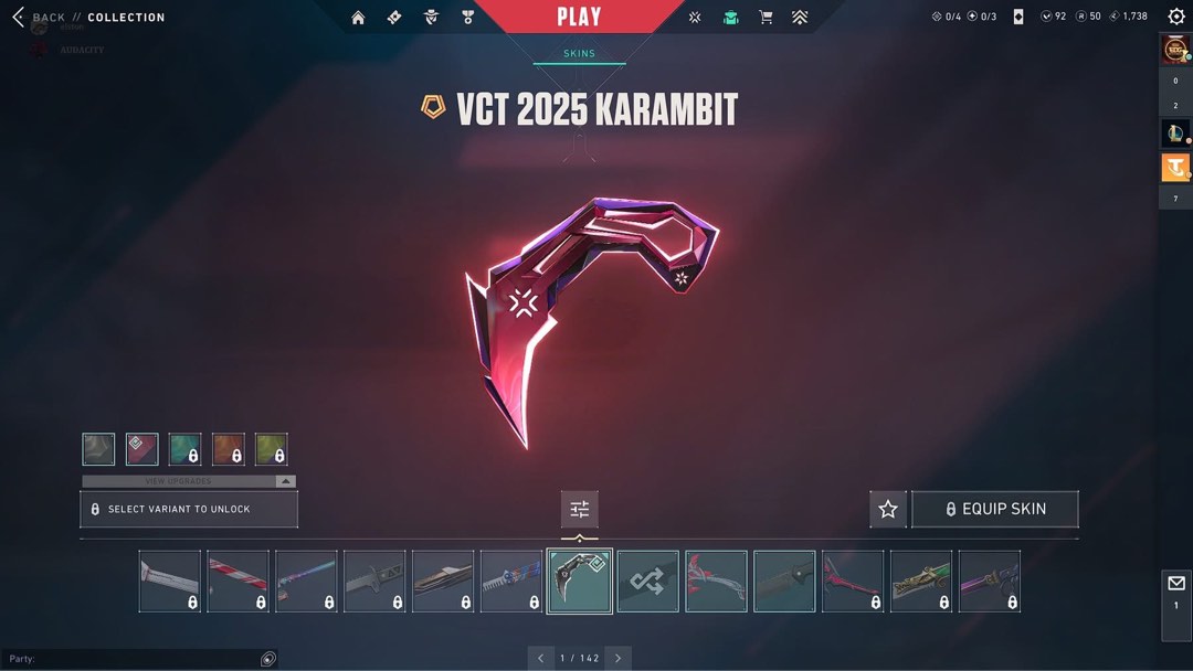 Valorant Account LIMITED VCT25 KARAMBIT + LIMITED VCT X EDG BUNDLE, Video Gaming, Gaming ...