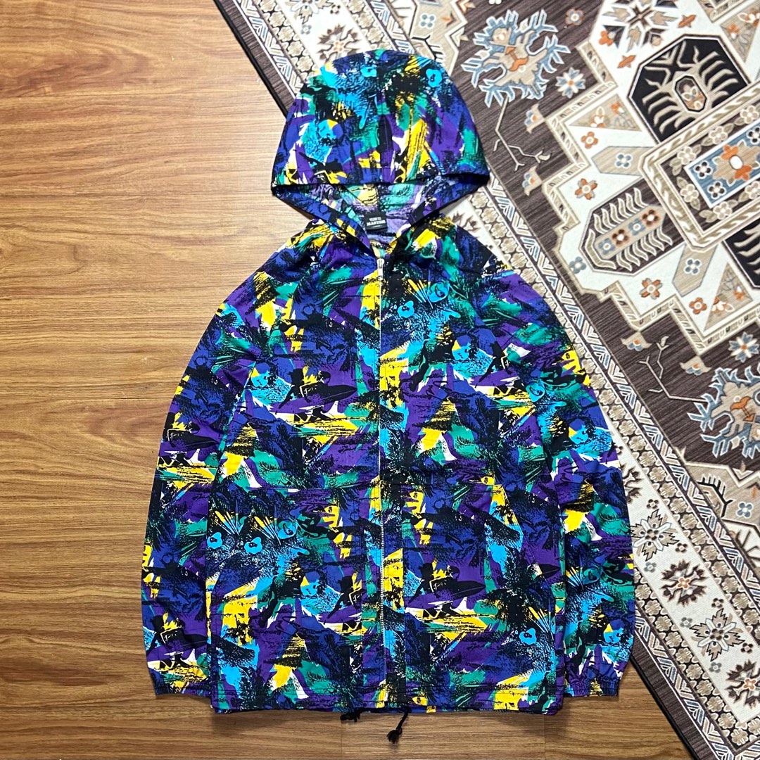 Vintage Jacket Wave Master, Fesyen Pria, Pakaian , Atasan di Carousell