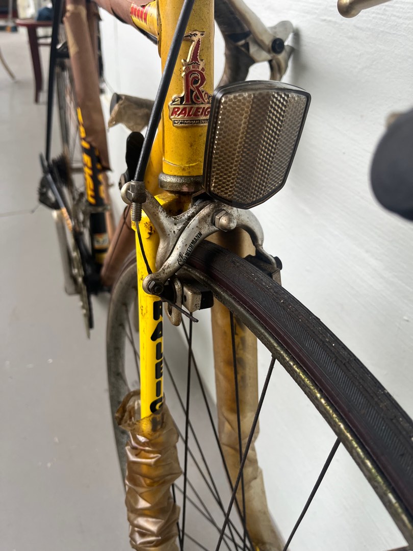 Vintage Raleigh Racing Bike, Hobbies & Toys, Memorabilia & Collectibles ...