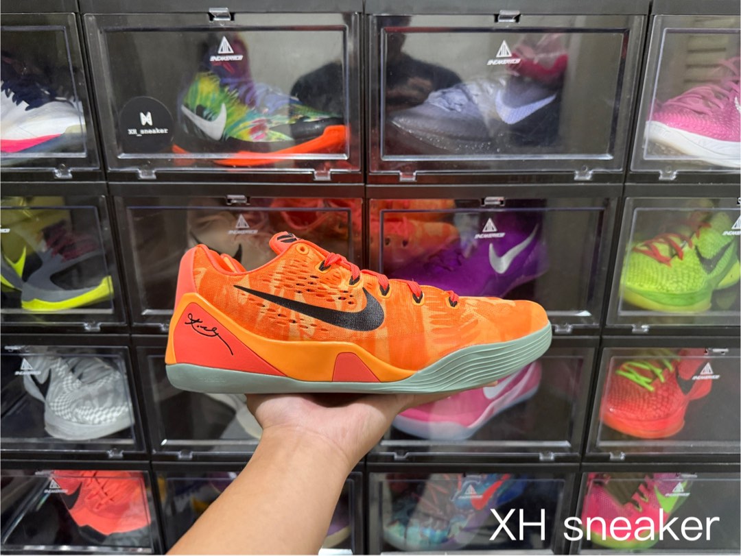 【XH sneaker】Nike Kobe 9 EM Low “Peach Mango” 芒果 us9.5 已售出, 他的時尚, 鞋類 ...