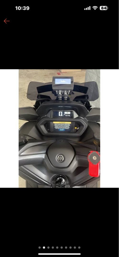 Xmax V2/V3 OBU mount, Motorcycles, Motorcycle Accessories on Carousell