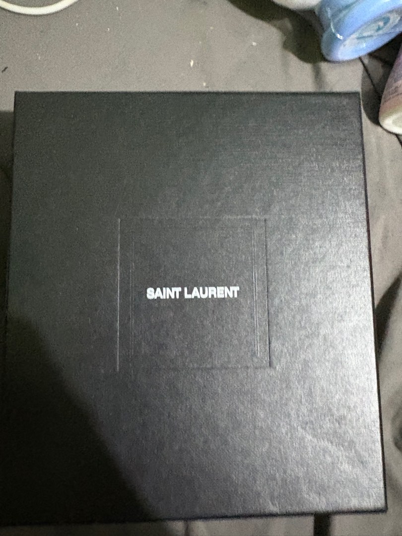YSL Micro bag grained leather, Luxury, Bags & Wallets on Carousell