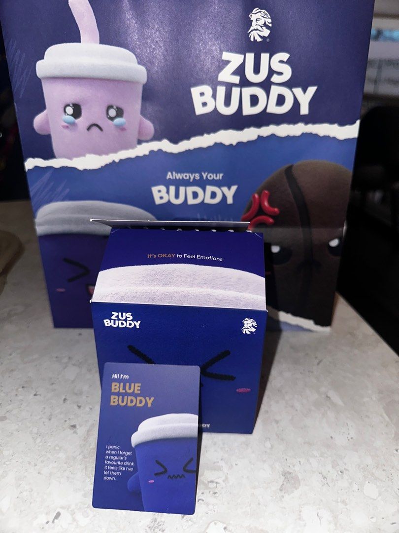 Zus Buddy - Blue, Hobbies & Toys, Toys & Games on Carousell