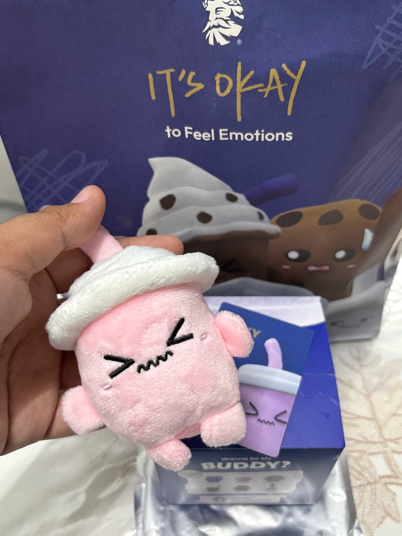 Zus Buddy Anxiety Pinky Boo, Hobbies & Toys, Toys & Games on Carousell