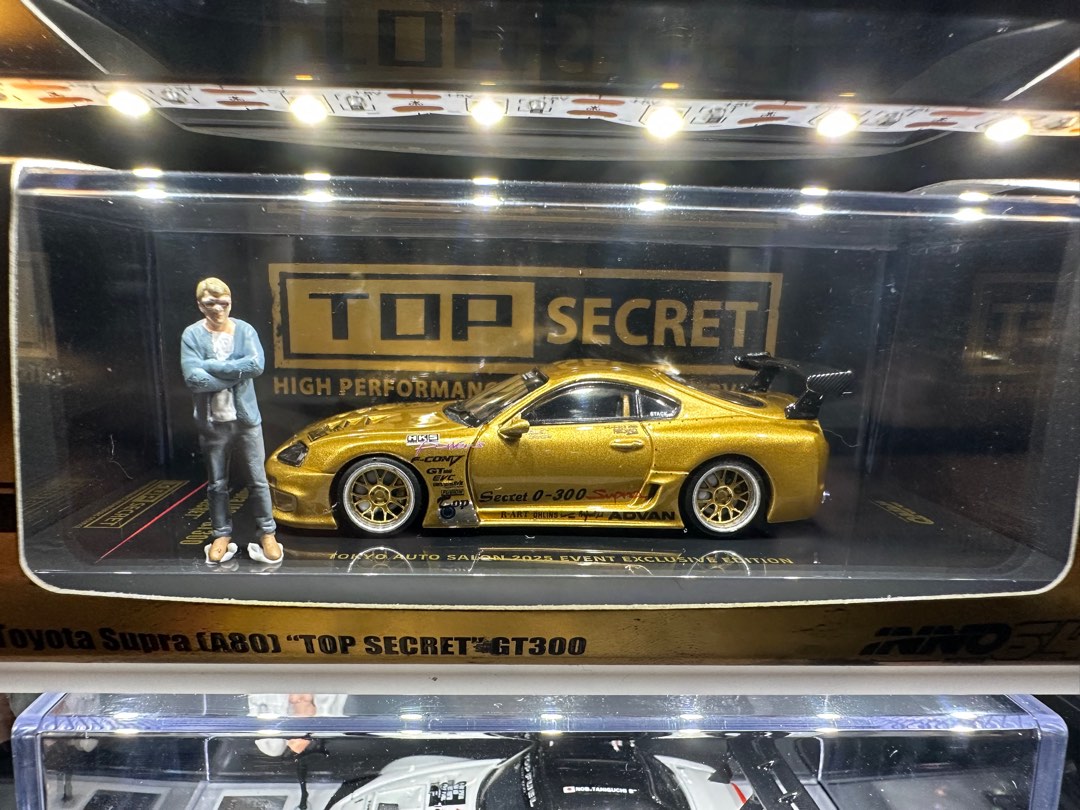 1:64 inno64 Toyota Supra JZA80 Top Secret Tokyo Auto Salon 2025 Event ...