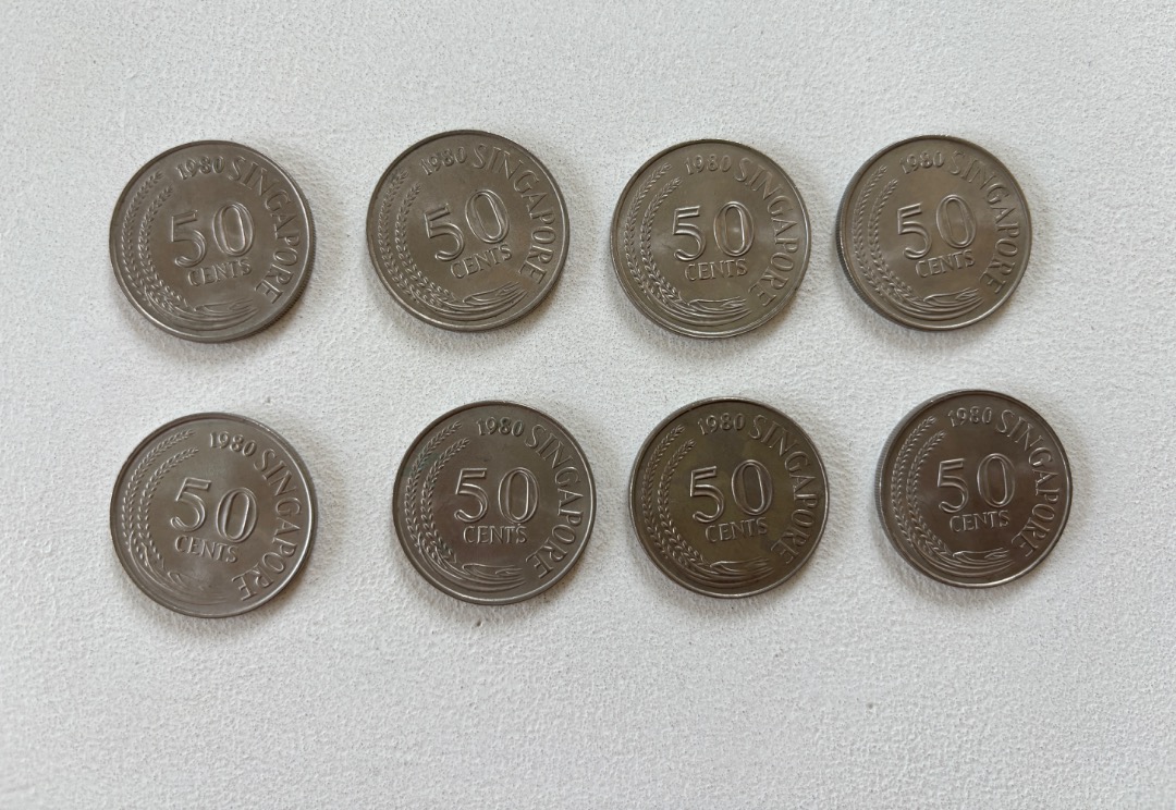 1980 Marine series 50 cents coins, Hobbies & Toys, Memorabilia ...