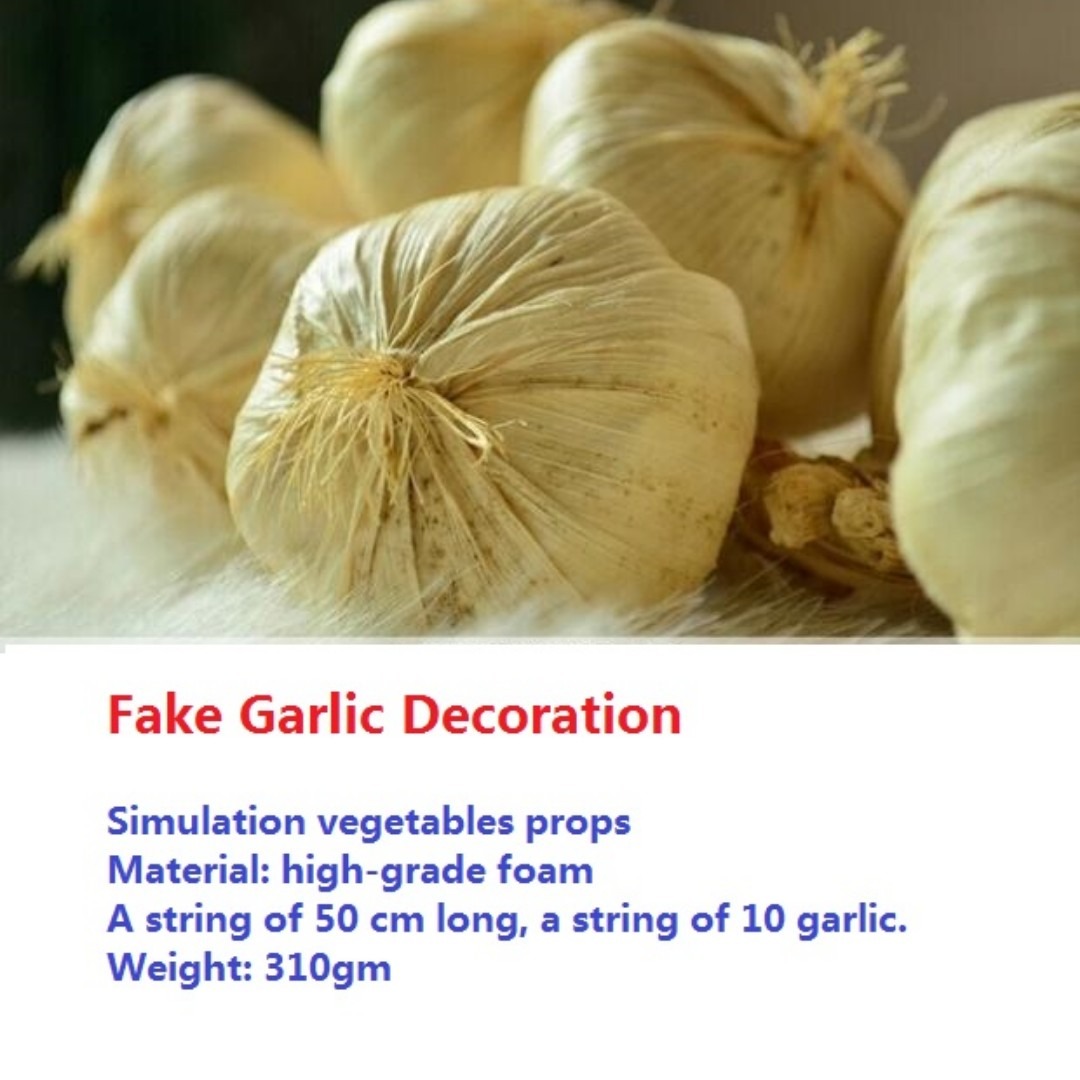🧄 Fake Garlic Decoration – $15.90, Hobbies & Toys, Stationery & Craft ...