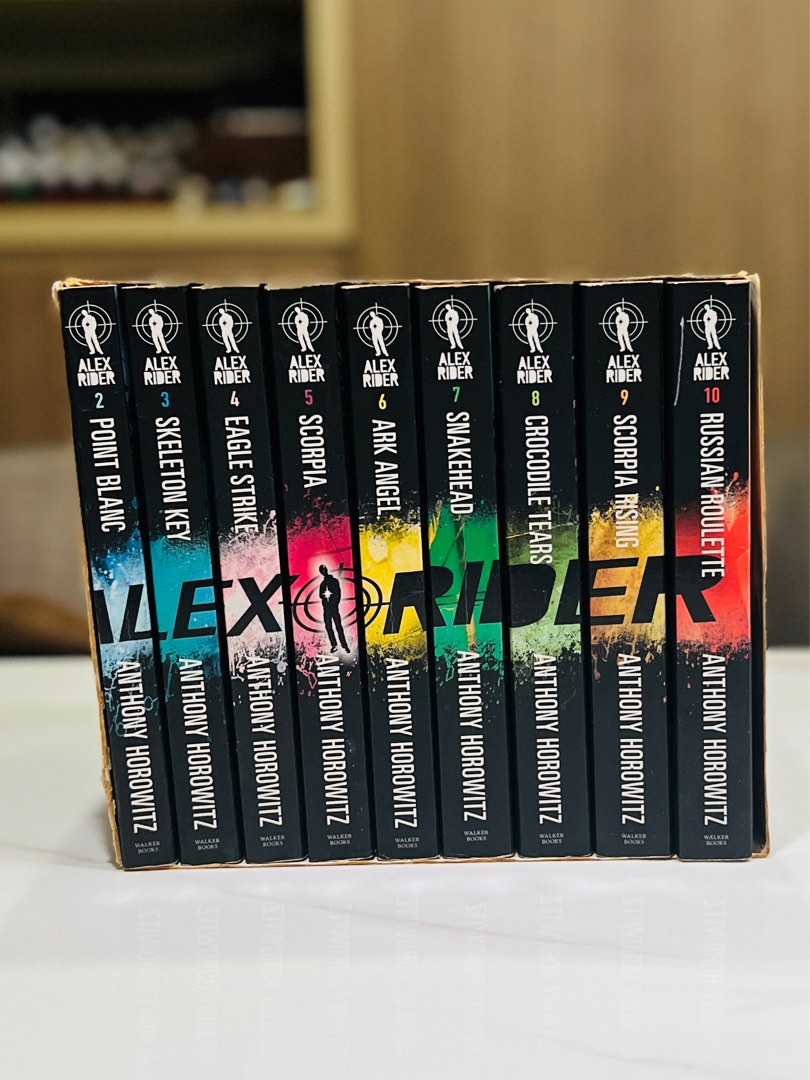 Alex Rider Anthony Horowitz English Story Books Boxed Set, Hobbies ...