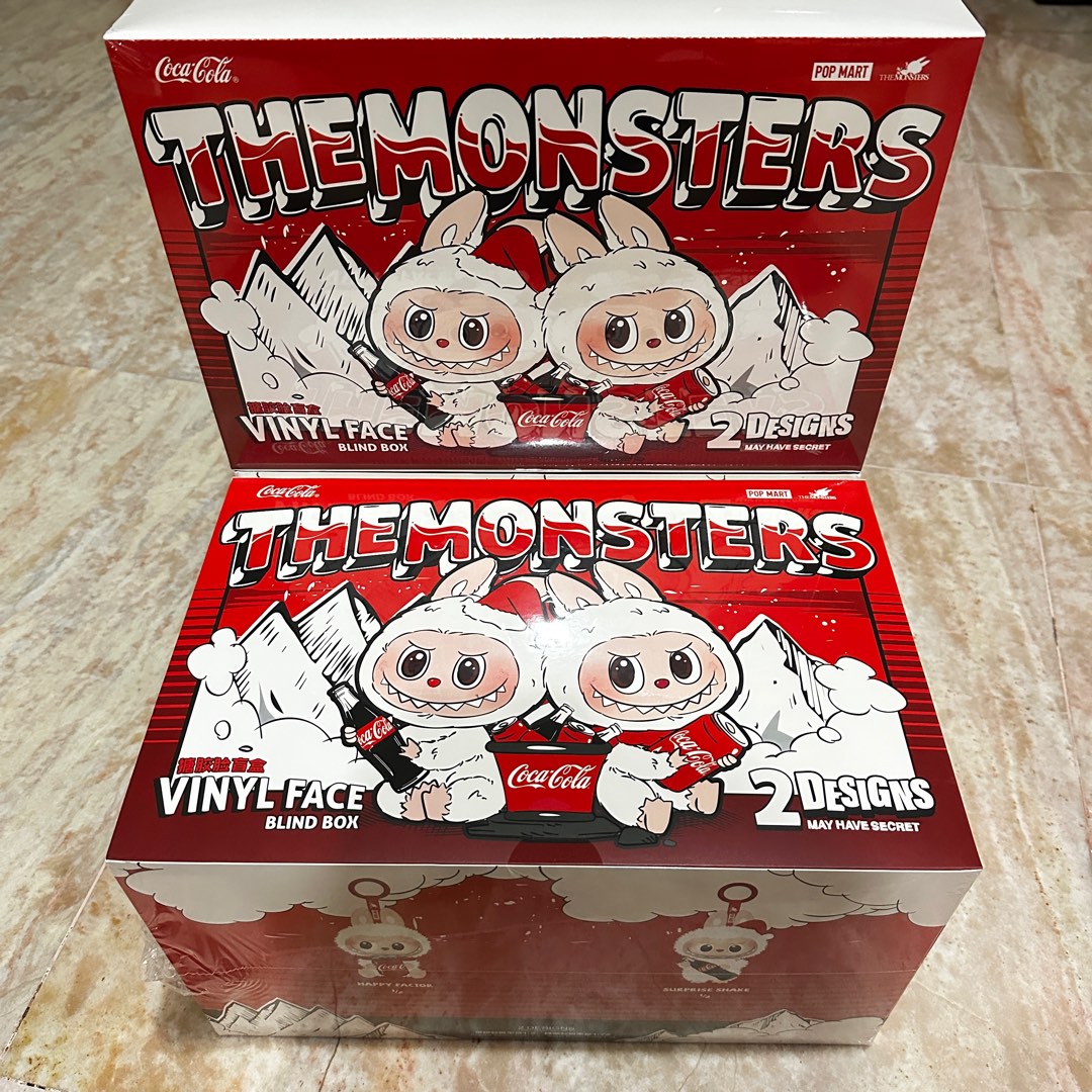 [Below Retail] Labubu Coca-Cola Coke Blind Box Plush Keychain, Hobbies ...