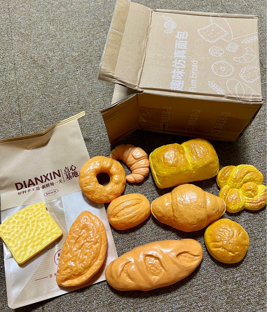 Bread shopping scenario, children Pretend Play Kitchen Toys Scenario ...