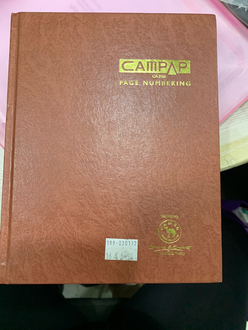 Campap Notebook (with free files), Hobbies & Toys, Stationery & Craft ...