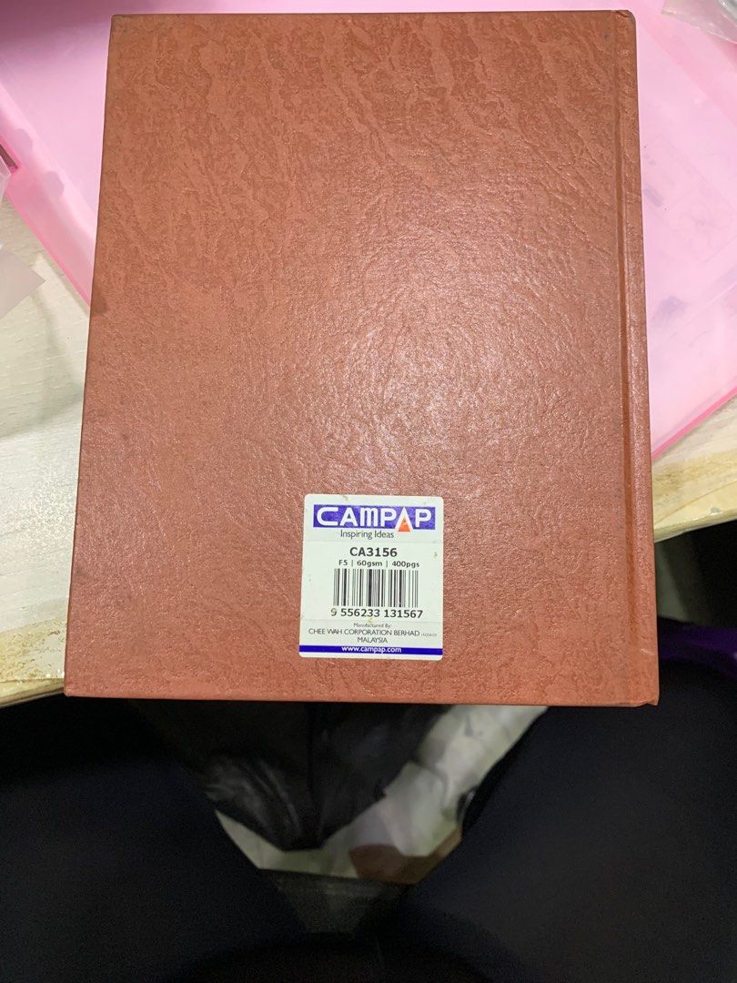 Campap Notebook (with free files), Hobbies & Toys, Stationery & Craft, Stationery & School ...