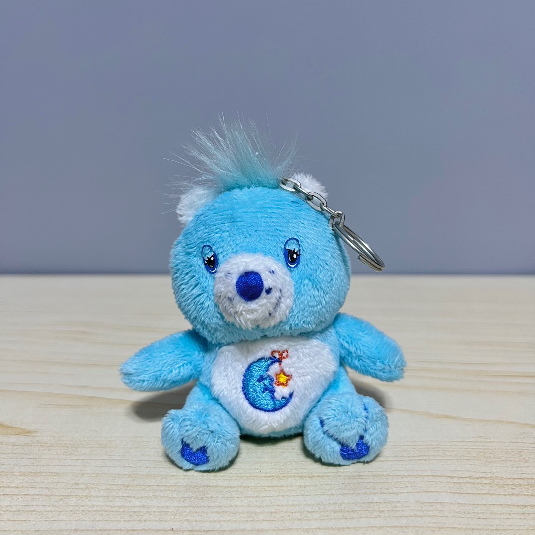 Care Bears Bedtime Bear Key Holder Plush Charm 8cm - Php 100, Hobbies ...