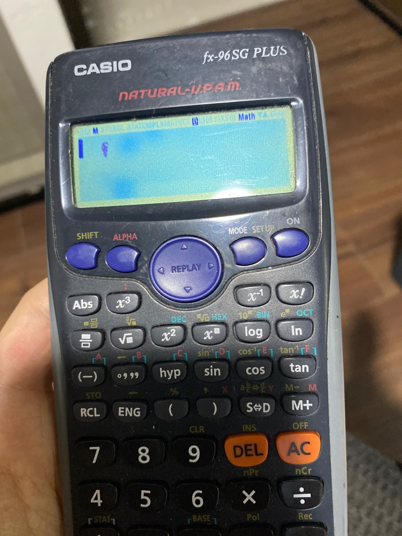 CASIO fx-96SG PLUS Scientific Calculator, Hobbies & Toys, Stationery ...