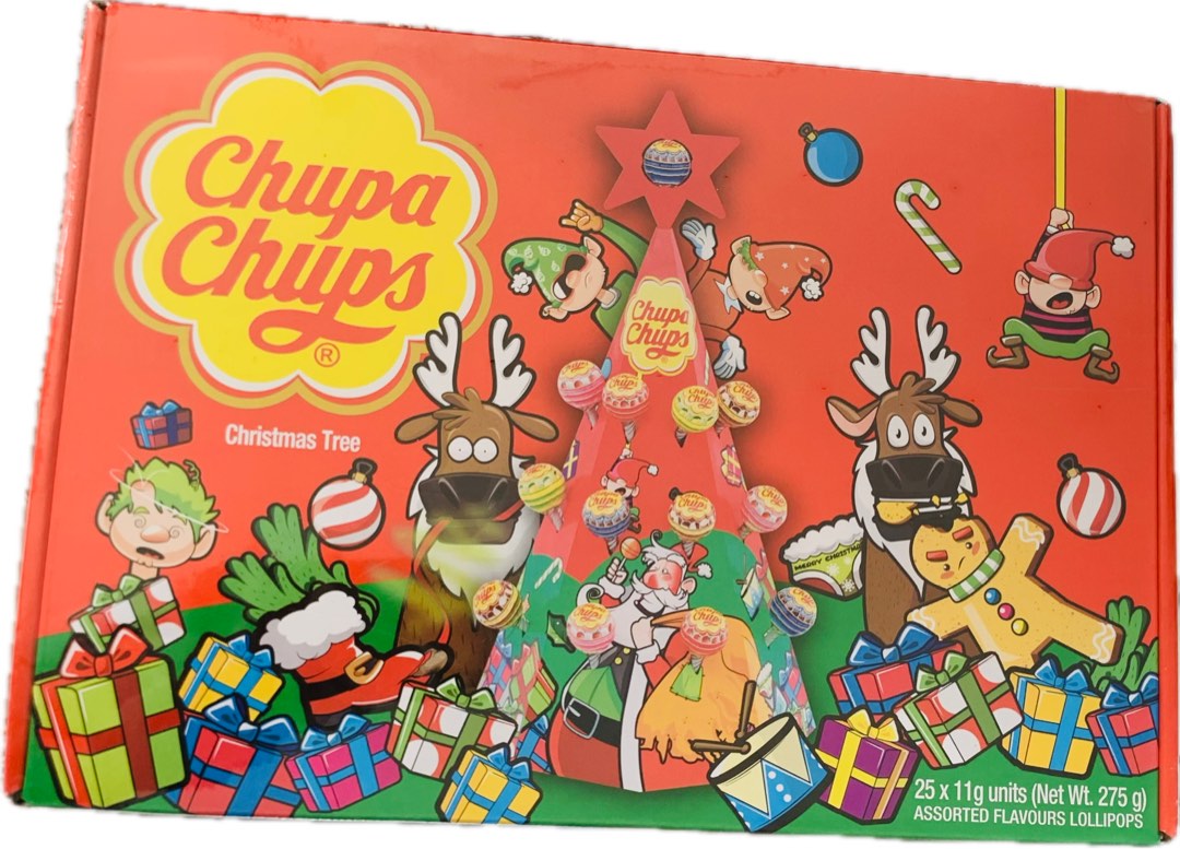 Chupa Chups Christmas Tree 25 x 11g units (Net Wit. 275 g) WHAT'S ...
