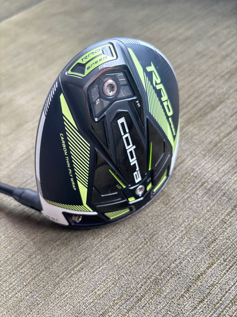 Cobra Rad Speed Driver with aftermarket Shaft, Sports Equipment, Sports ...