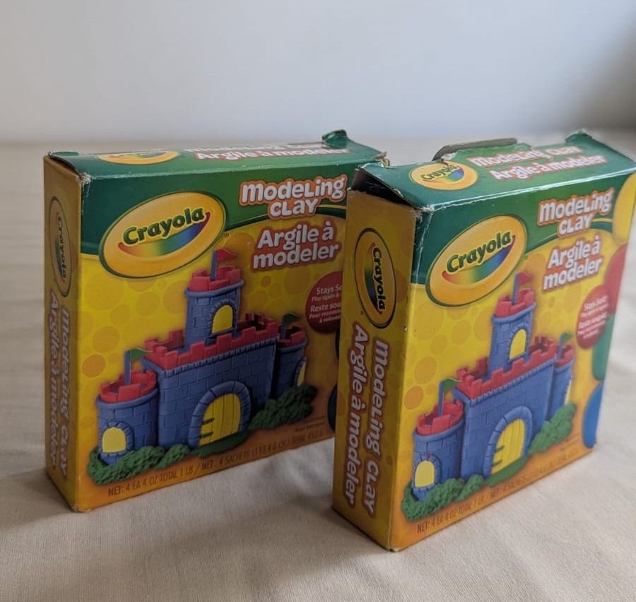 Crayola Modeling Clay (Multi-colour), Hobbies & Toys, Stationery ...