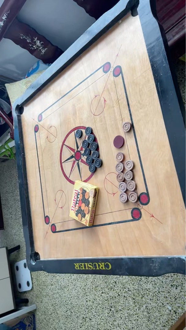 Cruiser Carrom Board Game Set, Hobbies & Toys, Toys & Games on Carousell