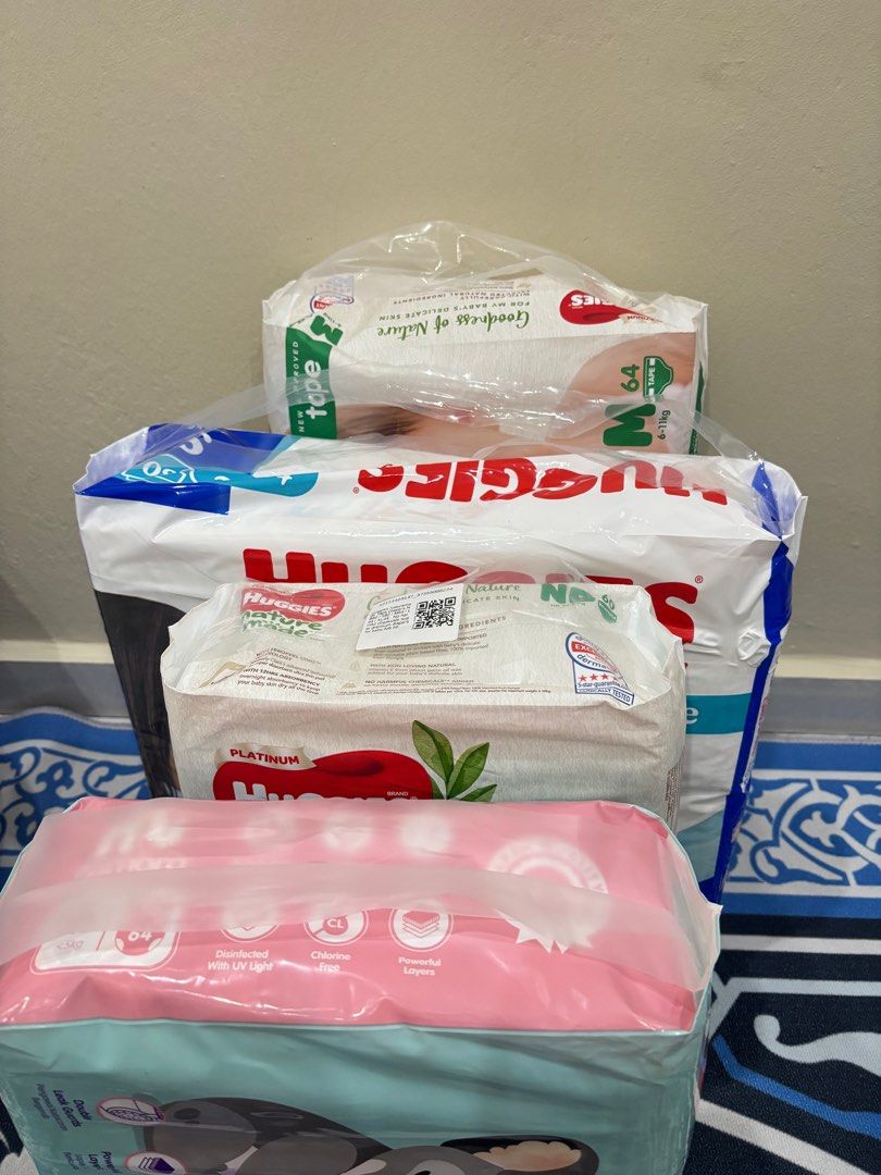 Diapers Huggies Mimora, Babies & Kids, Bathing & Changing, Diapers ...