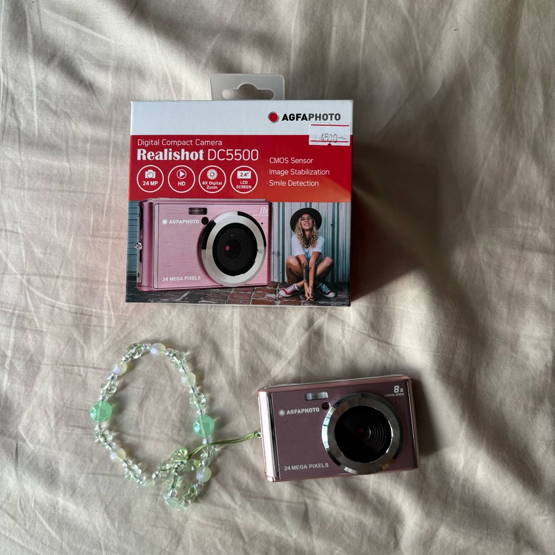 digicam - in pink, Photography, Cameras on Carousell