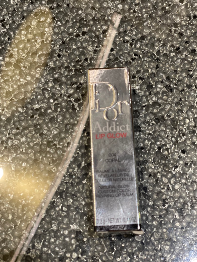 DIOR ADDICT LIP GLOW IN 004 coral, Beauty & Personal Care, Face, Makeup ...