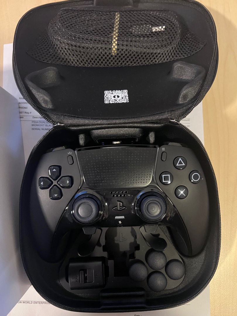 Dualsense Edge Midnight Black, Video Gaming, Gaming Accessories ...