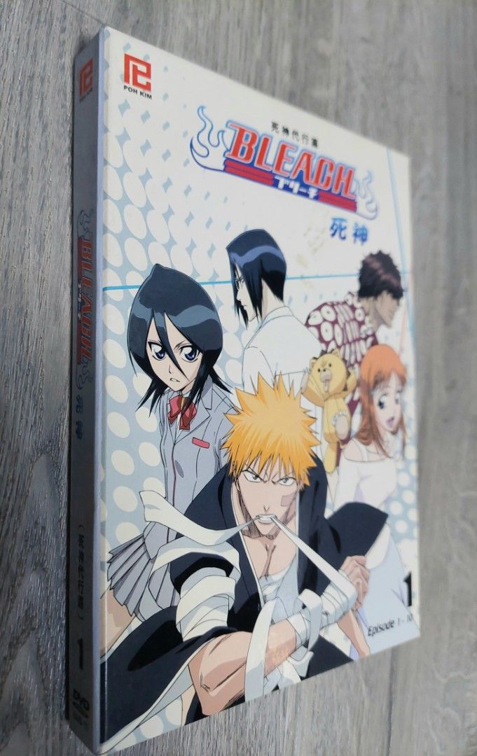 BLEACH DVD Anime 死神, Hobbies & Toys, Music & Media, CDs & DVDs on Carousell