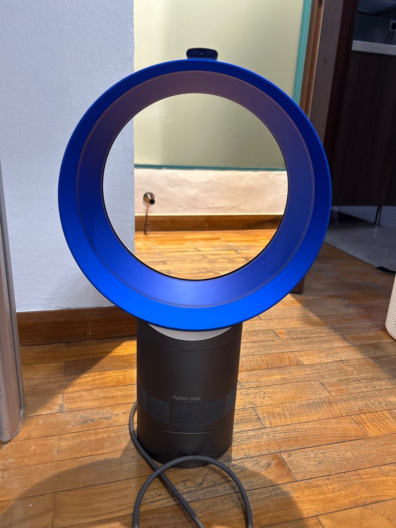 Dyson AM06 Fan, Blue 25cm, Furniture & Home Living, Lighting & Fans ...