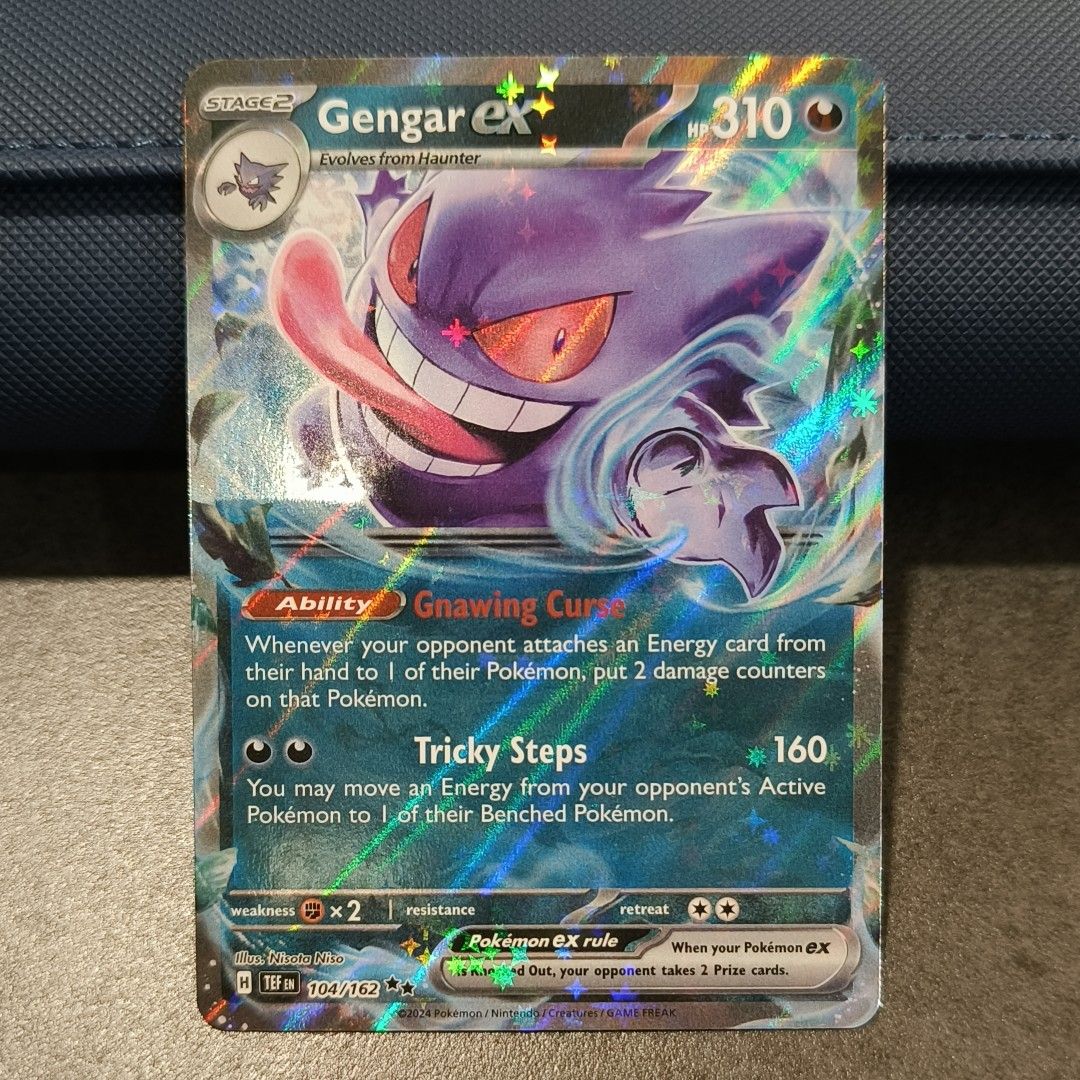 Gengar ex - Temporal Forces 104/162, Hobbies & Toys, Memorabilia ...