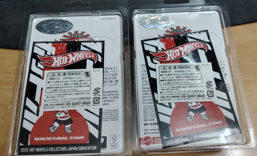 HOT WHEELS 2025 JAPAN CONVENTION SKYLINE GT-R 34 (BNR34) Right Left set ...