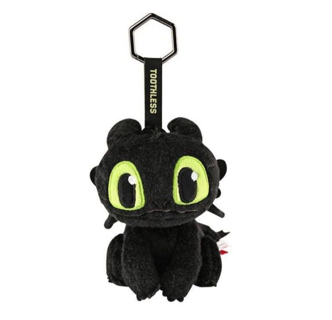 How to train your own dragon : toothless plush pendent keyring *sf or ...