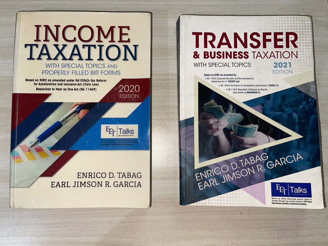 Income Taxation 2020 Edition and Transfer & Business Taxation 2021 ...