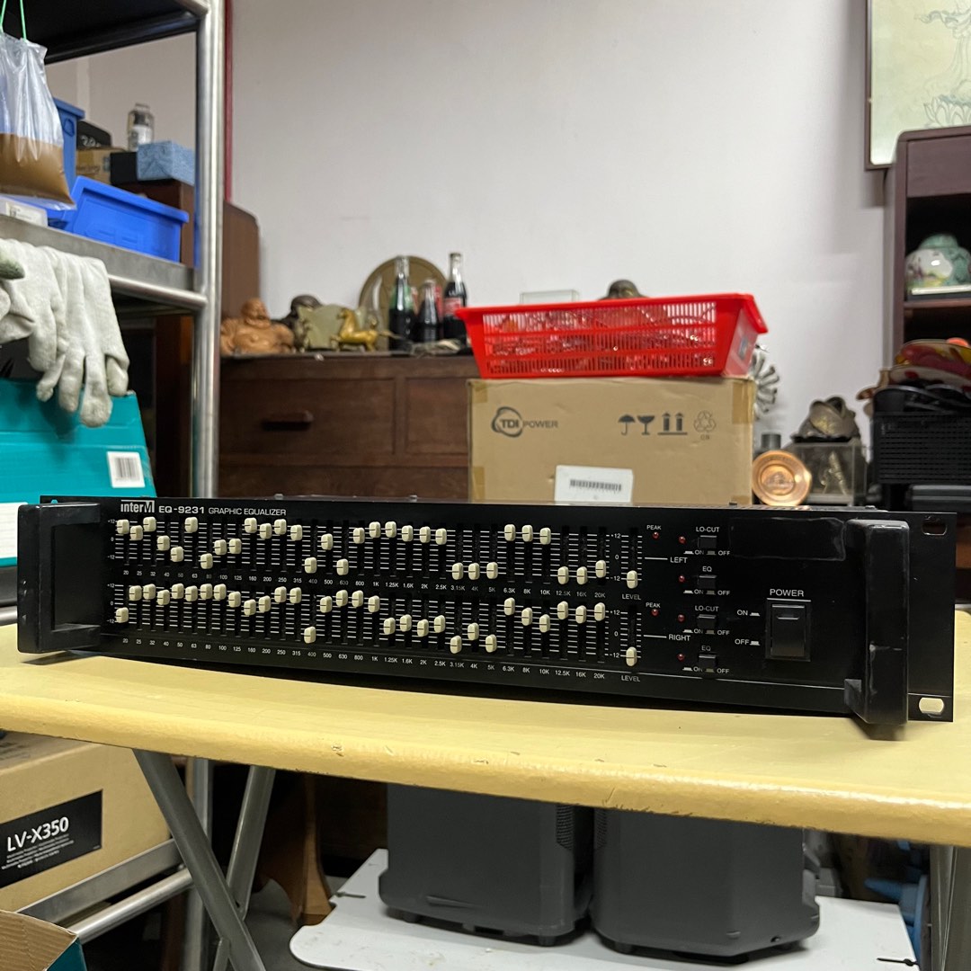 interM EQ-9231 Graphic Equaliser, Audio, Other Audio Equipment on Carousell