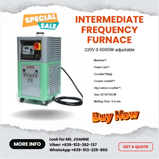 Intermediate frequency furnace 220V 0-5000W adjustable, Commercial ...