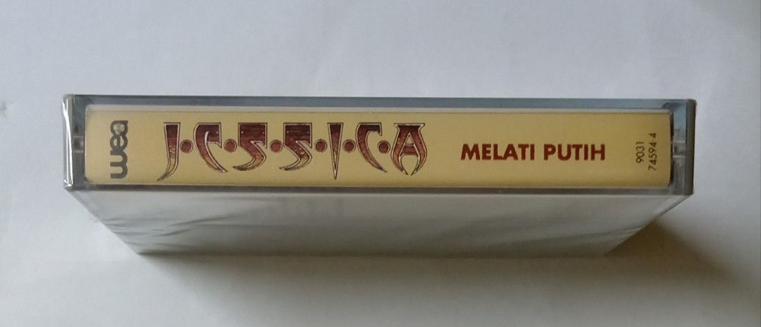 JESSICA Melati Putih Koleksi Burnmarks (Naja) Kaset Rock Baru 1991 WEA ...
