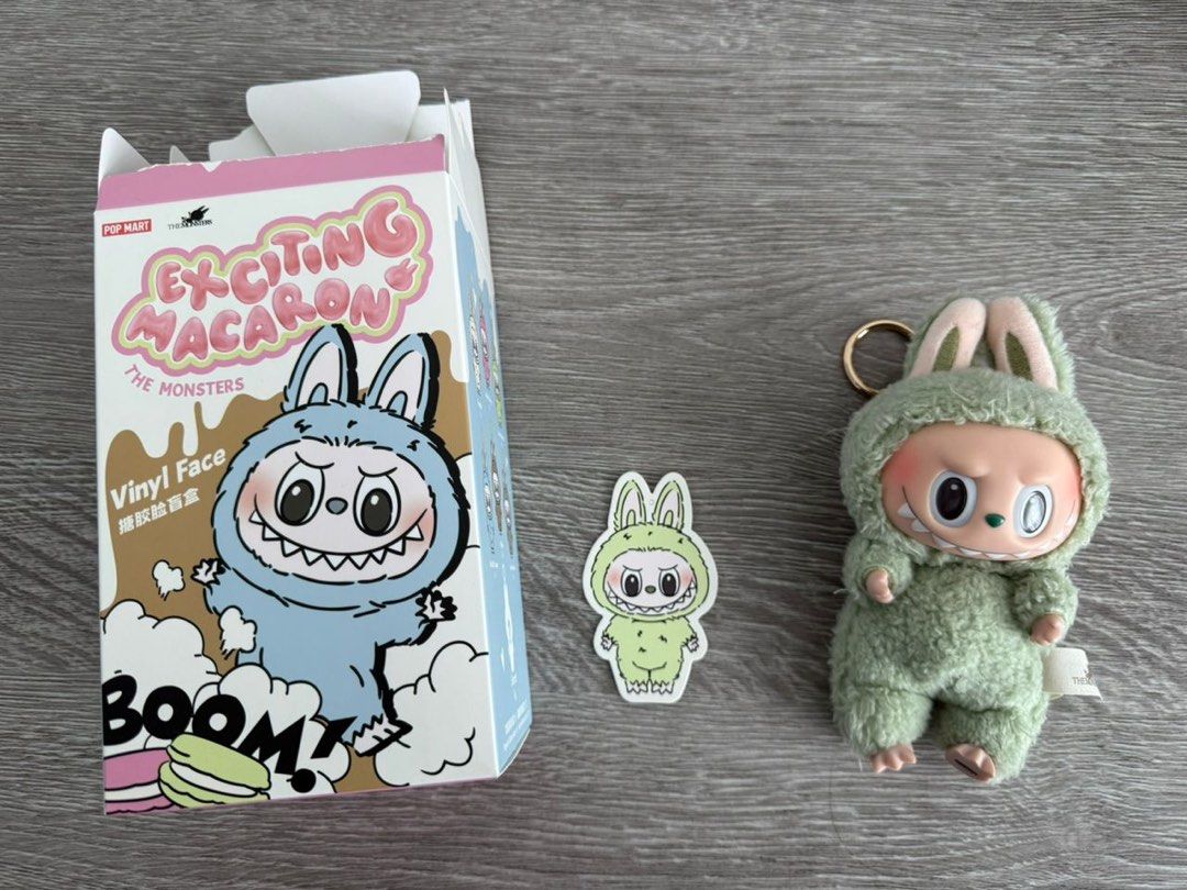 Labubu ( green grape ), Hobbies & Toys, Toys & Games on Carousell