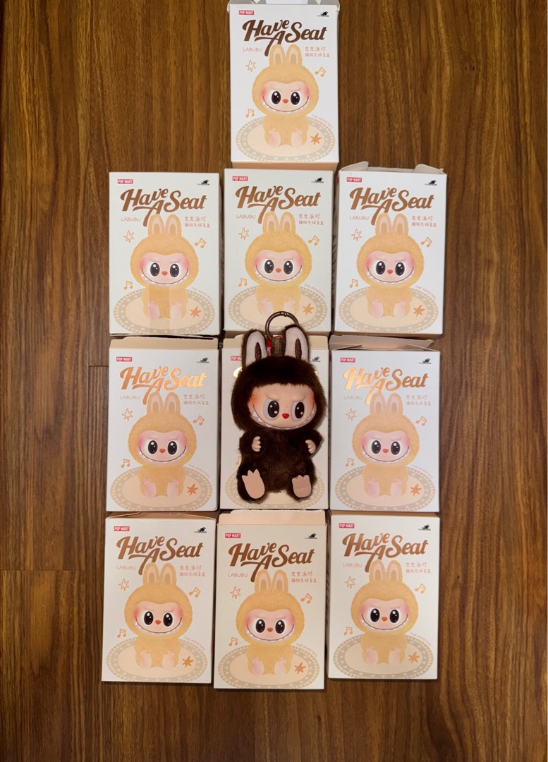 Labubu V2 Have A Seat Secret DUODUO, Hobbies & Toys, Toys & Games on ...