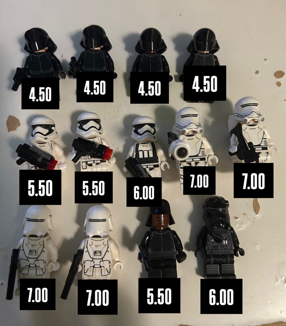Lego Star Wars First order minifigures, Hobbies & Toys, Toys & Games on ...