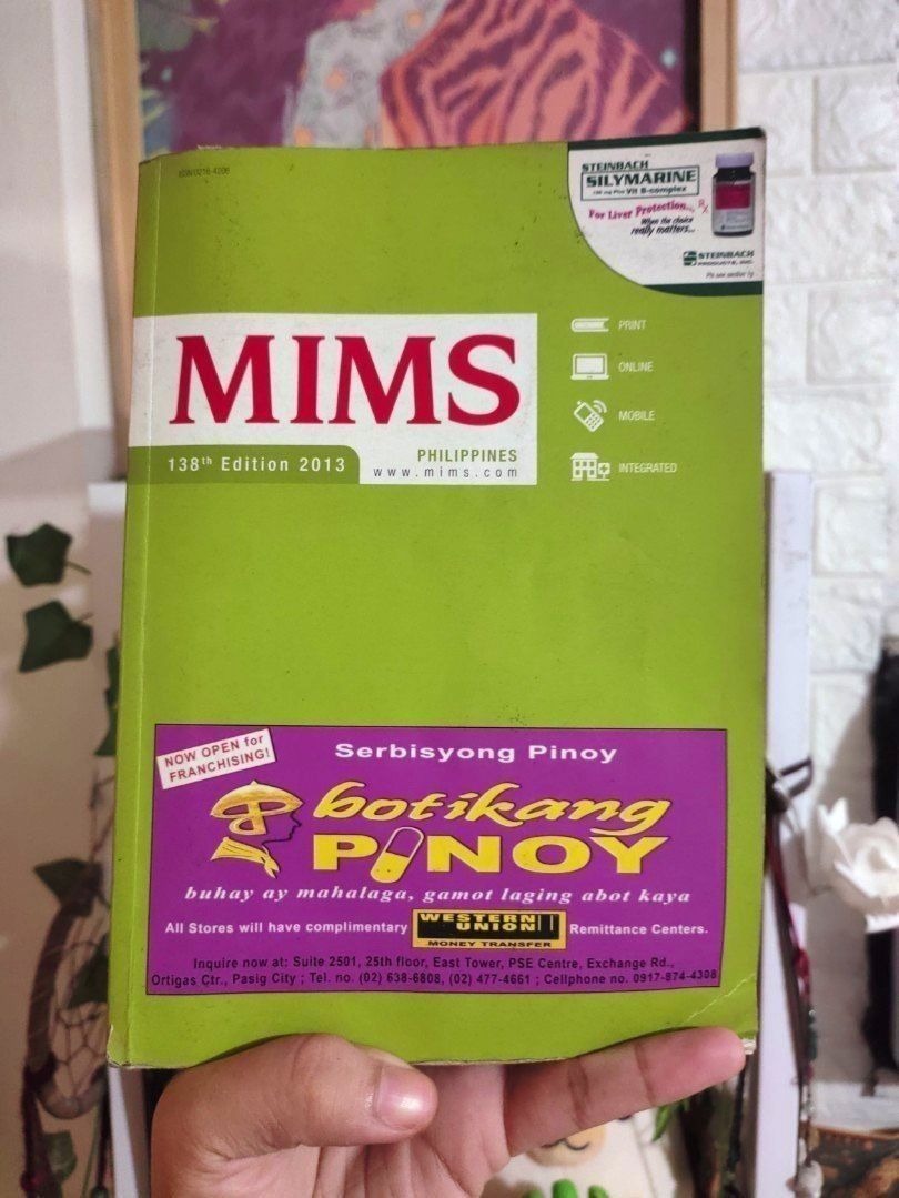 MIMS Philippines ( Medicine Pharmacology Book ) 138th Edition 2013 ...